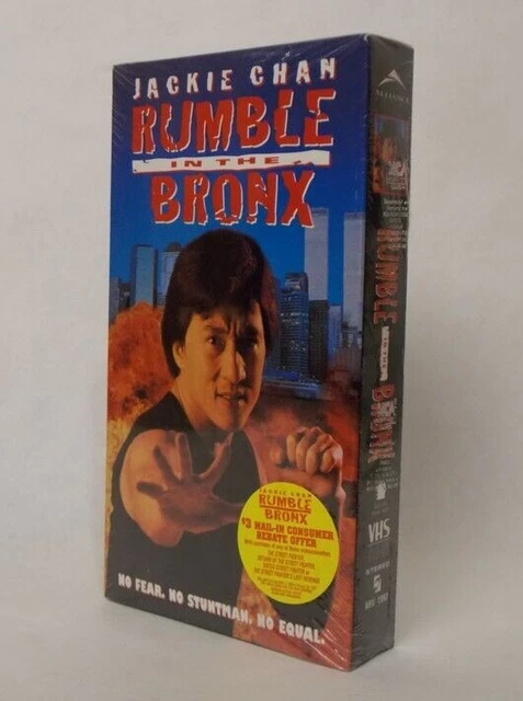JACKIE CHAN RUMBLE In The Bronx Sealed VHS Tape 1996 New Line ...