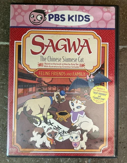PBS KIDS SAGWA The Chinese Siamese Cat Feline Friends and Family DVD ...