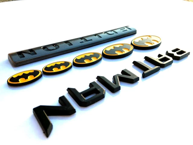 BATMAN FAMILY EDITION car truck logo decal SIGN LETTERS WILL FIT ALL ...