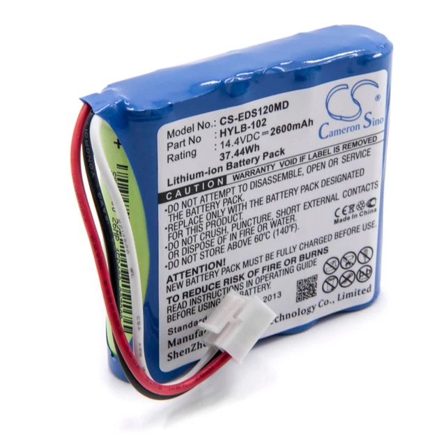 BATTERY FOR MINDRAY DECG-03A, DECG-03A Elcktro Cardiogram, MEC-03 ...