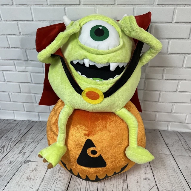 DISNEY MONSTERS INC. Mike Wazowski 20" Vampire Pumpkin Halloween Plush Gemmy £23.21 - PicClick UK