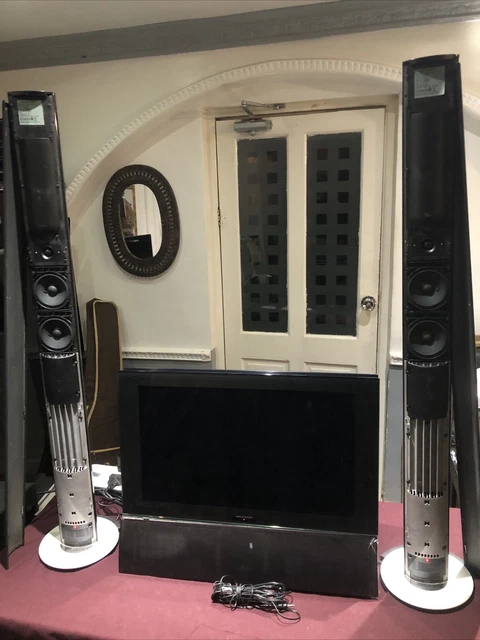 BANG & OLUFSEN Beocenter 6-23 Tv & Beolab 6000 Powered Floorstanding ...