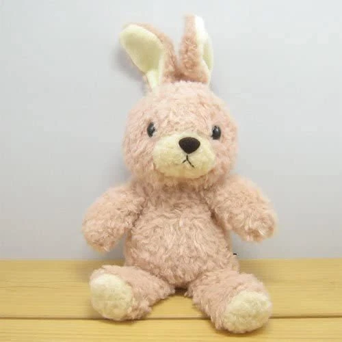 CHILDHOOD ORIGINAL MADE in Japan Rabbit fluffy plush toy Height 27cm ...