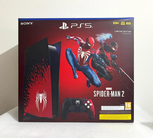 SONY PS5 CONSOLE Marvel's Spider-Man 2 Limited Edition Bundle European ...