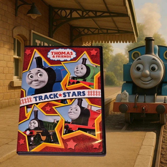 THOMAS & FRIENDS Track Stars DVD Kids Train Movie James Percy Gordon ...
