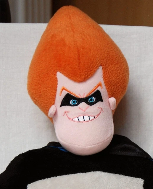 DISNEY PIXAR THE Incredibles Syndrome Talking Stamped Plush - Works £20 ...