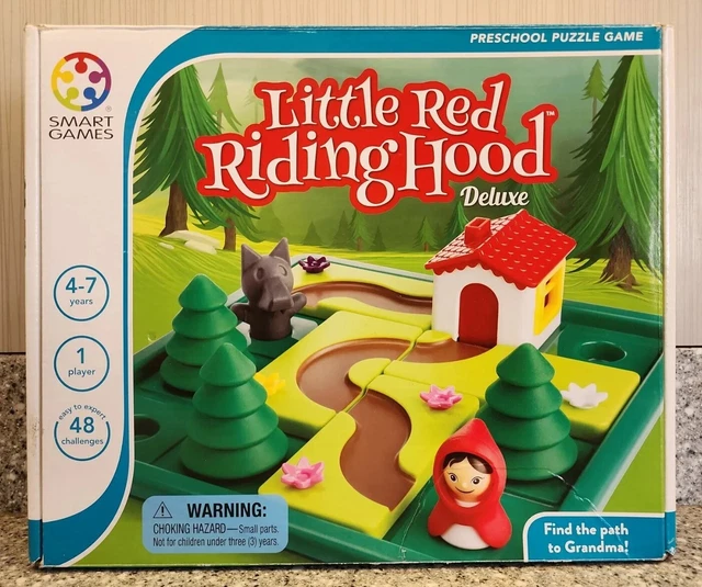 SMART GAMES LITTLE Red Riding Hood Deluxe Wooden Preschool Puzzle SG021 ...