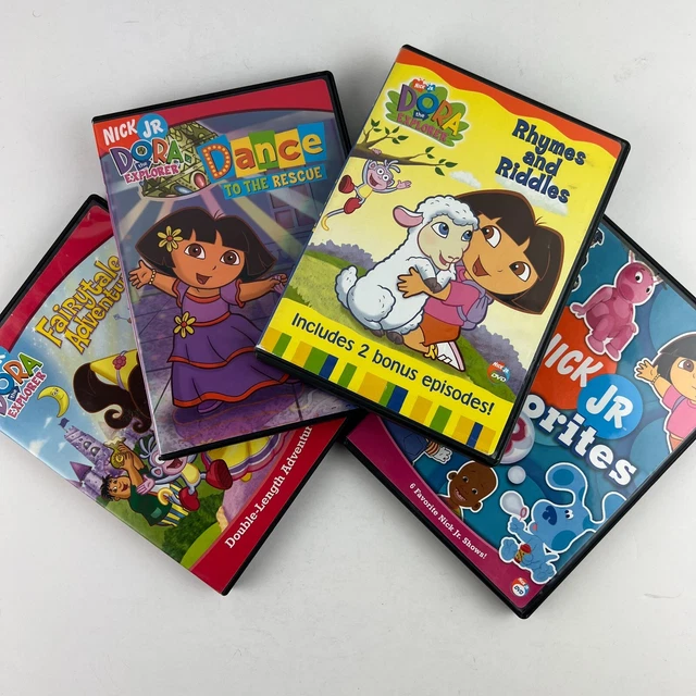 NICK JR & Dora the Explorer DVD 4 Pack £18.84 - PicClick UK