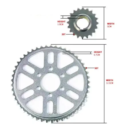 CHAIN DRIVE CONVERSION Kit Surron Light Bee X/S Segway X260 £97.10 ...
