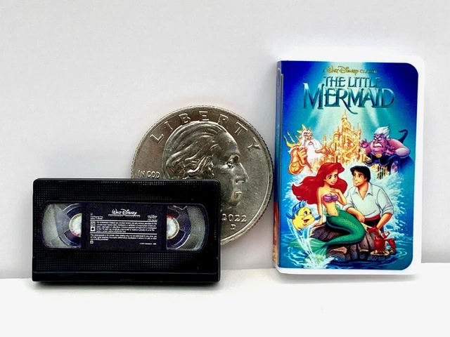 NEW THE LITTLE Mermaid Video VHS Movie Disney Store 3 Zuru Mini Brands ...