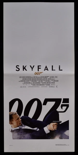 AFFICHE AGENT SEGRETO 007 Skyfall Daniel Craig Bardem Fleming B143 EUR ...