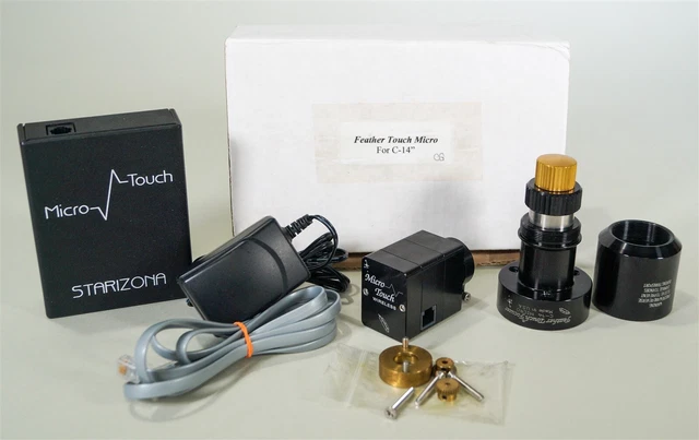 STARLIGHT INS. FEATHERTOUCH Micro Focuser w/Stepper Motor & Starizona ...