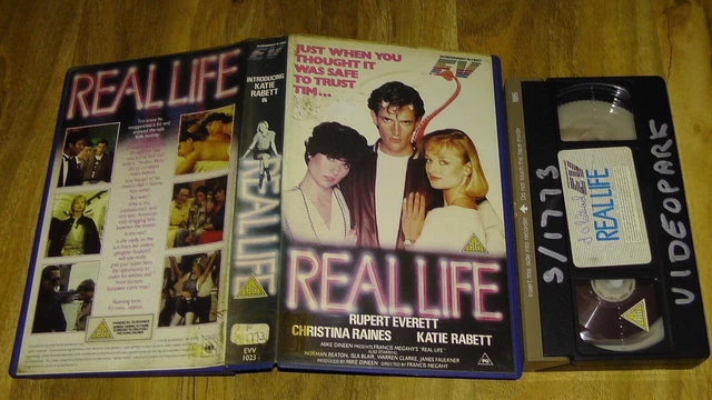 REAL LIFE VHS Video Big Box Ex Rental Pre Cert EIV EV £7.99 - PicClick UK