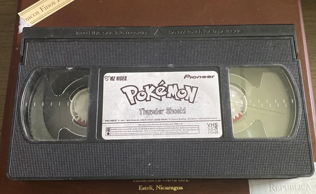 POKEMON TV SHOW Vol. 5: Thunder Shock (VHS, 1999) NO CARDBOARD CASE £2. ...