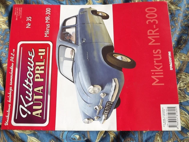 0104 KULTOWE AUTA PRL-u n°35 Mikrus MR-300 EUR 6,00 - PicClick FR