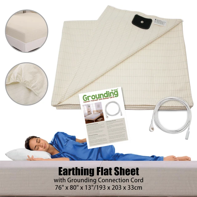 EARTHING SHEET GROUNDING Connection Cord Conductive Grounding Mat UK ...