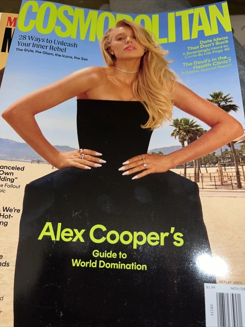 MAGAZINE COSMOPOLITAN NOV/DEC 2023 Alex Cooper Guide to World ...