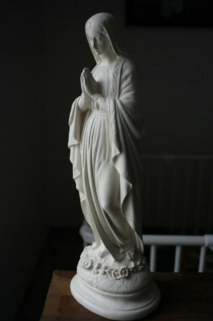 STATUE VIERGE MARIE ancienne EUR 30,00 - PicClick DE
