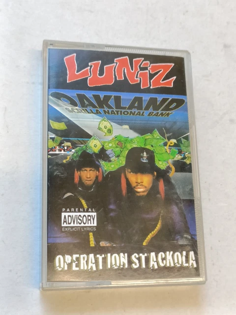 LUNIZ - OPERATION Stackola - Cassette 1995 Hip Hop Rap Gangsta Rare £16 ...