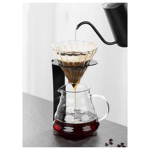 PORTABLE HAND BREWING Coffee Stand Drip Pour over Coffee Stand Metal ...