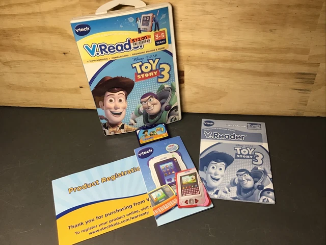 VTECH V.READER DISNEY Pixar Toy Story 3 Interactive Reading / Learning ...