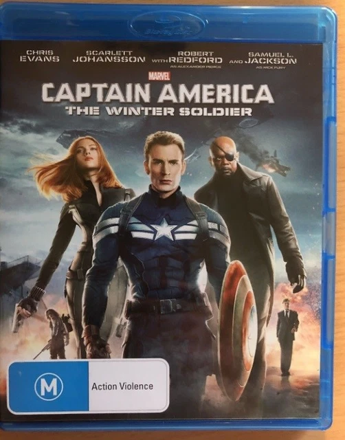 CAPTAIN AMERICA THE WINTER SOLDIER blu-ray REGION B chris evans MARVEL ...