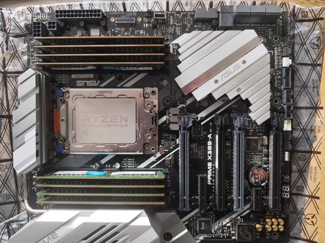 ASUS PRIME X399-A Motherboard with AMD Ryzen Threadripper 2950X CPU £ ...
