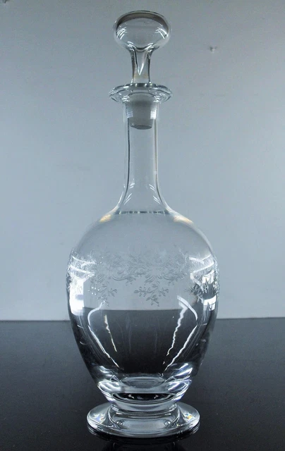 ANCIENNE GRAND CARAFE A Vin Cristal Grave Degage Acide Sevigne Baccarat ... ANCIENNE GRAND CARAFE A Vin Cristal Grave Degage Acide Sevigne Baccarat ...
