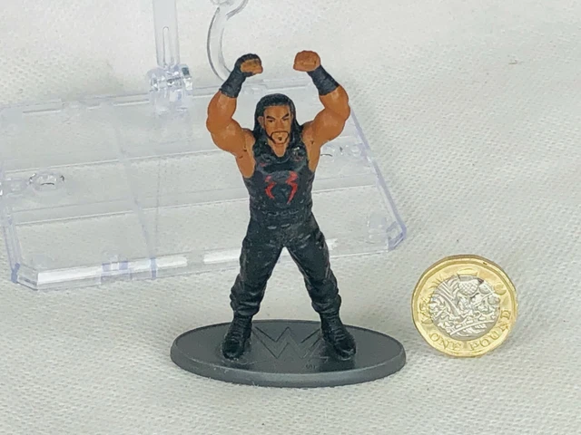 WRESTLING ACTION FIGURE ROMAN REIGNS MINI WWF WWE Action Figure J £7.44 ...