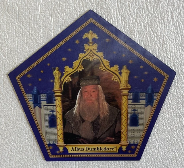 HARRY POTTER CHOCOLATE Frog Trading Card Albus Dumbledore Holo ...