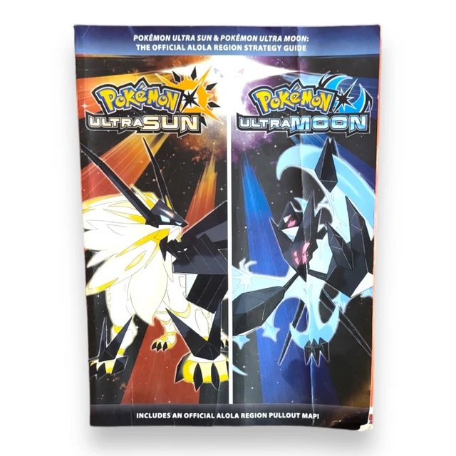 POKÉMON ULTRA SUN and Ultra Moon Official Alola Region Strategy Guide W ...