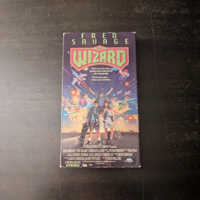 THE WIZARD VHS MCA/Universal 80s Video Game Adventure Fred Savage ...
