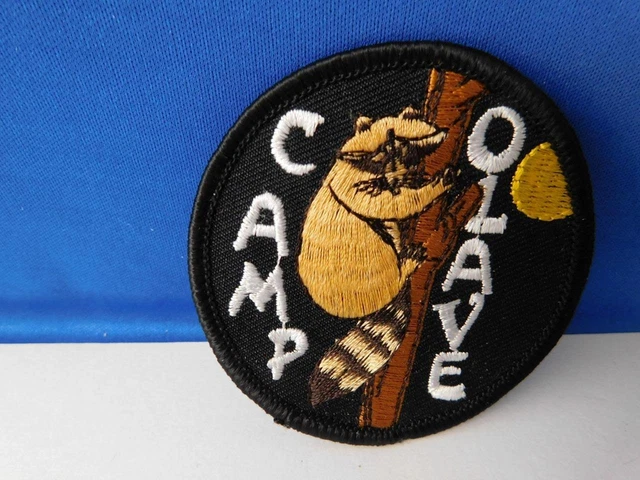 GIRL GUIDES CANADA Patch Camp Olave Racoon Badge Collector $4.97 ...