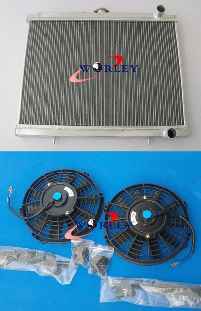 FOR NISSAN SKYLINE R34 GT-R BNR34 Aluminium Radiator 99-02 RB26DETT GTR ...