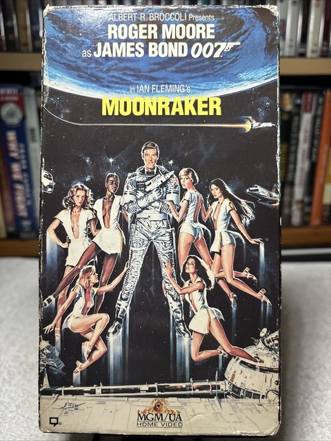 MOONRAKER (VHS, 1979) Roger Moore As James Bond 007 £3.87 - PicClick UK