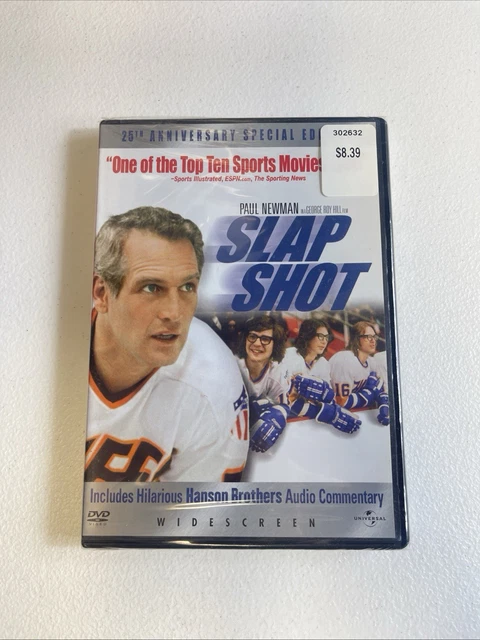 SLAP SHOT 25TH Anniversary Edition (DVD, 1977, Widescreen) New Factory ...