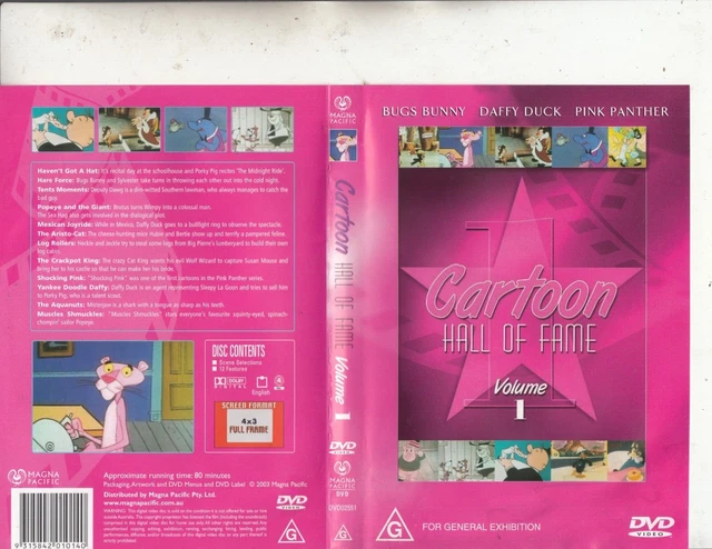 CARTOON HALL OF Fame-Vol 1-[Bugs Bunny-Daffy Duck]-2003-Animated CHOF ...