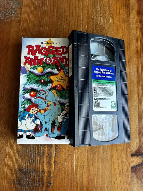 THE ADVENTURES OF Raggedy Ann & Andy-“The Christmas Adventure” (VHS ...