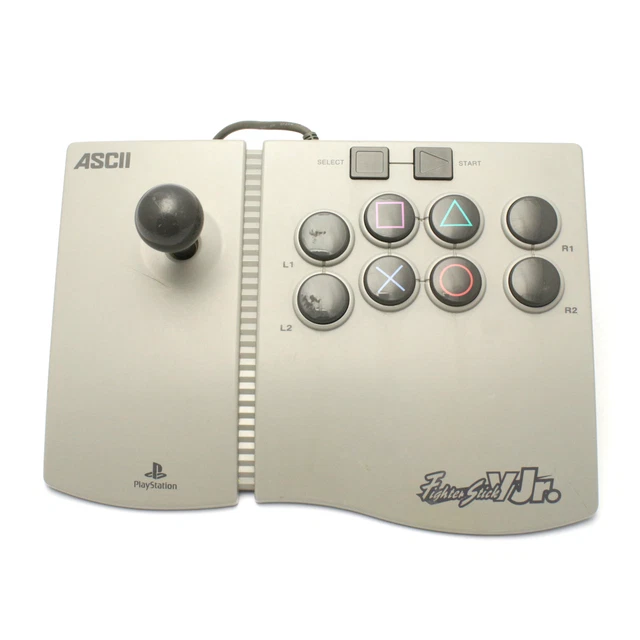 PS1 / PLAYSTATION 1 - Fighter Stick V Jr. ASCII Controller mit OVP EUR ...