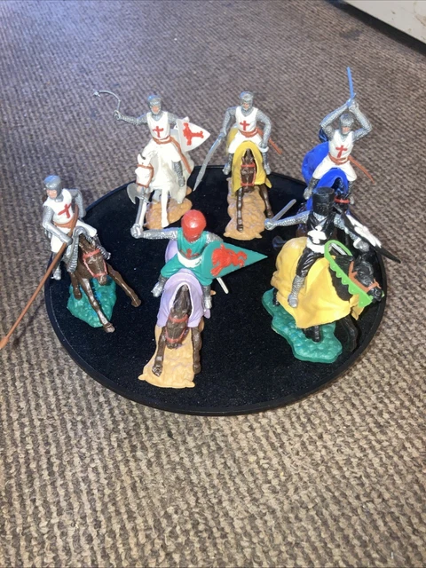 VINTAGE TIMPO MOUNTED Medieval English 🏴󠁧󠁢󠁥󠁮󠁧󠁿 Crusaders & Knights £28. ...