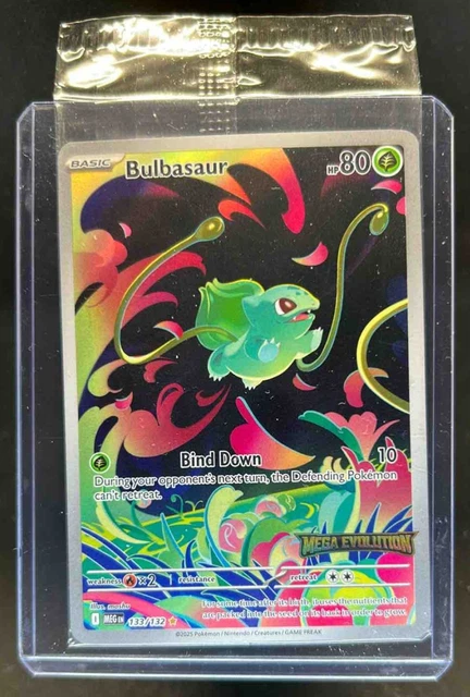 2025 POKEMON MEGA Evolution MEG EN Bulbasaur Promos #133/132 £0.75 ...