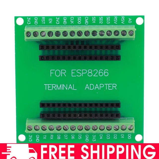 Esp8266 Breakout Board Gpio For Esp8266 Esp 12e Nodemcu Development Board 1649 Picclick Au