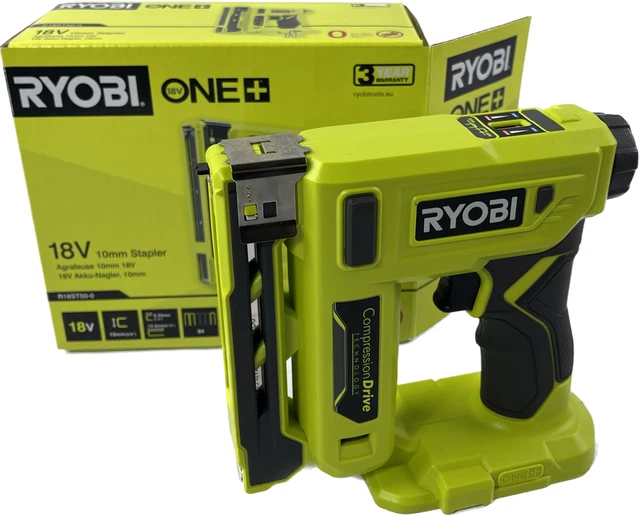 RYOBI R18ST50-0 18 V ONE+ Akku Tacker Hefter Klammer 10mm ohne Akku ...