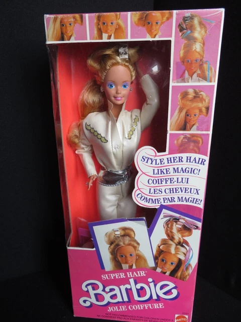 VINTAGE ~ SUPER Hair Barbie ~ Original Box ~ # 3101~1986 $40.00 ...