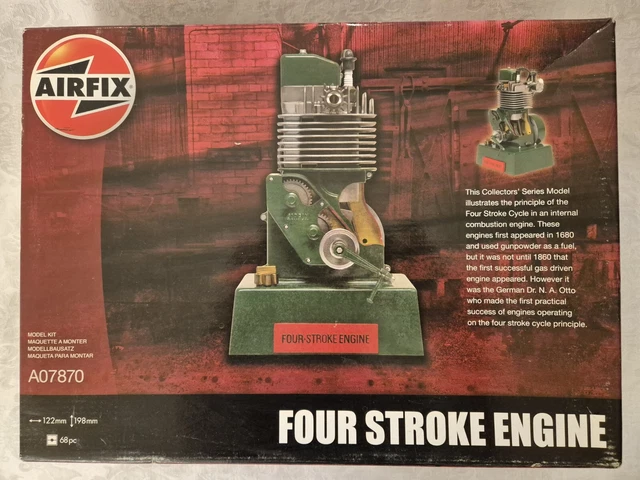 AIRFIX A07870 FOUR Stroke Engine, Very rare kit. Collectors Series £37. ...
