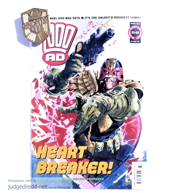 2000AD PROG 1272 Judge Dredd Cheating Drokkers 1 Comic Rare Christmas ...