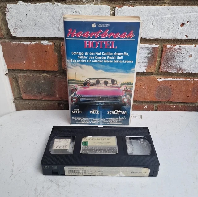 RARE* GERMAN VHS Video - Heartbreak Hotel - Big Box Rental £29.99 ...