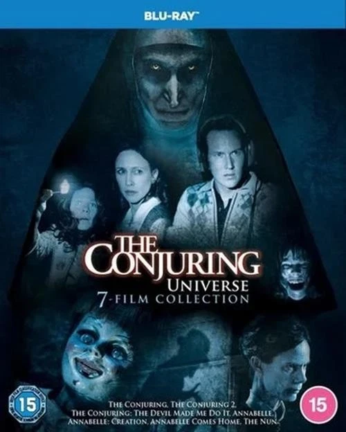 THE CONJURING 7 Film Collection Blu-ray Bluray Movie Film Boxset 7 Disc ...