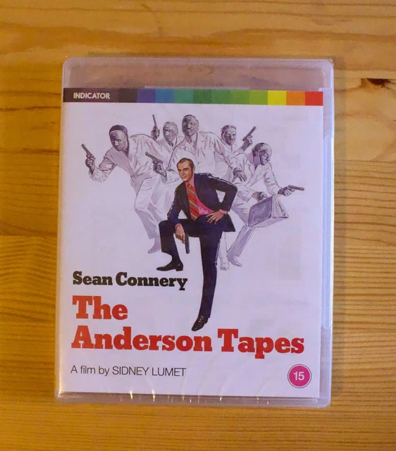 THE ANDERSON TAPES Blu-ray Indicator Sean Connery Brand New Region Free ...