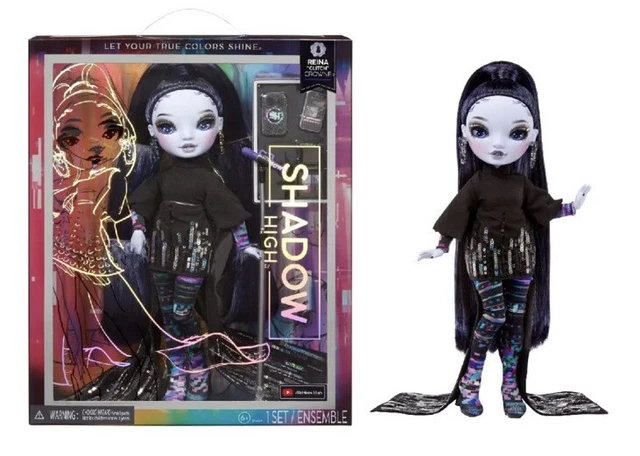 RAINBOW HIGH SHADOW High REINA GLITCH CROWNE Purple Theme £30+ Ideal ...